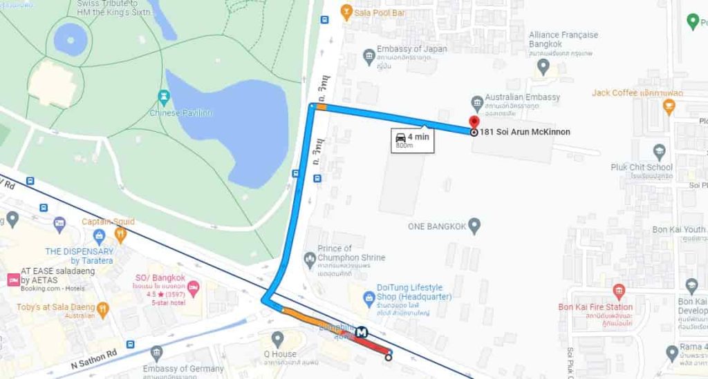 Australian Embassy in Bangkok - Thai Immigration